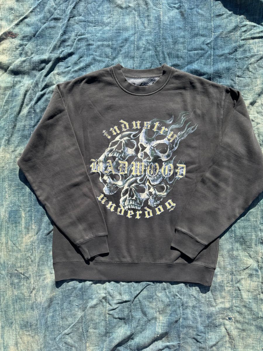 "INDUSTRY UNDERDOG" UNISEX CREWNECK – Badwood